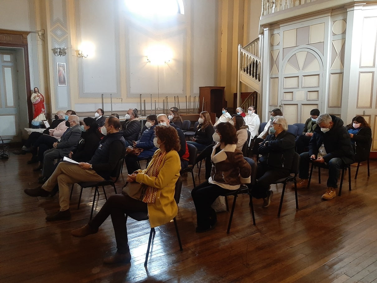 Inauguración nuevo logo a la entrada del INGER - INGERCHILE